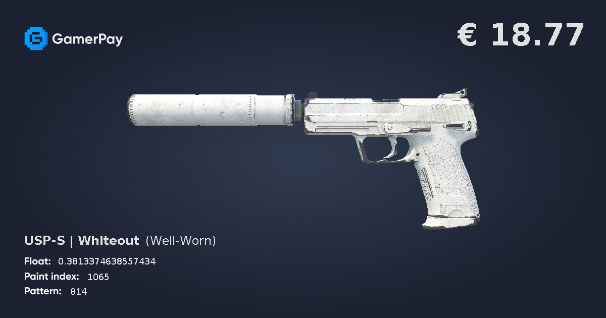 USP-S | Whiteout on GamerPay
