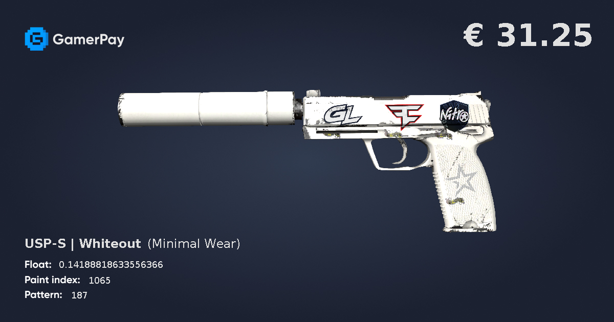 USP-S | Whiteout on GamerPay