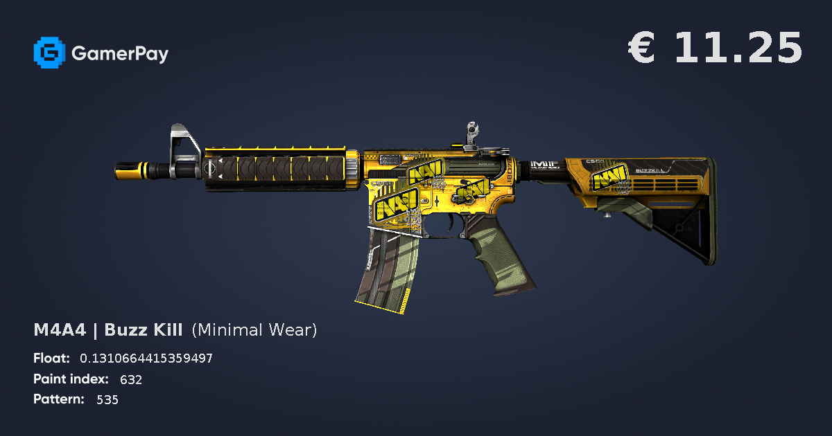 M4A4 | Buzz Kill on GamerPay