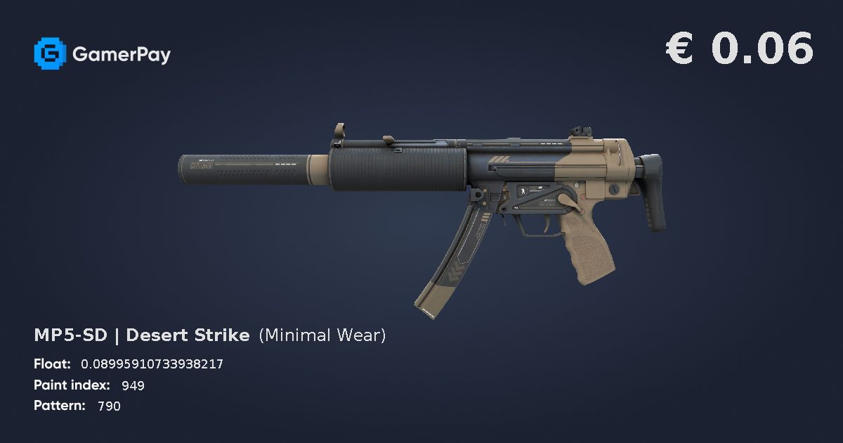 MP5-SD | Desert Strike on GamerPay