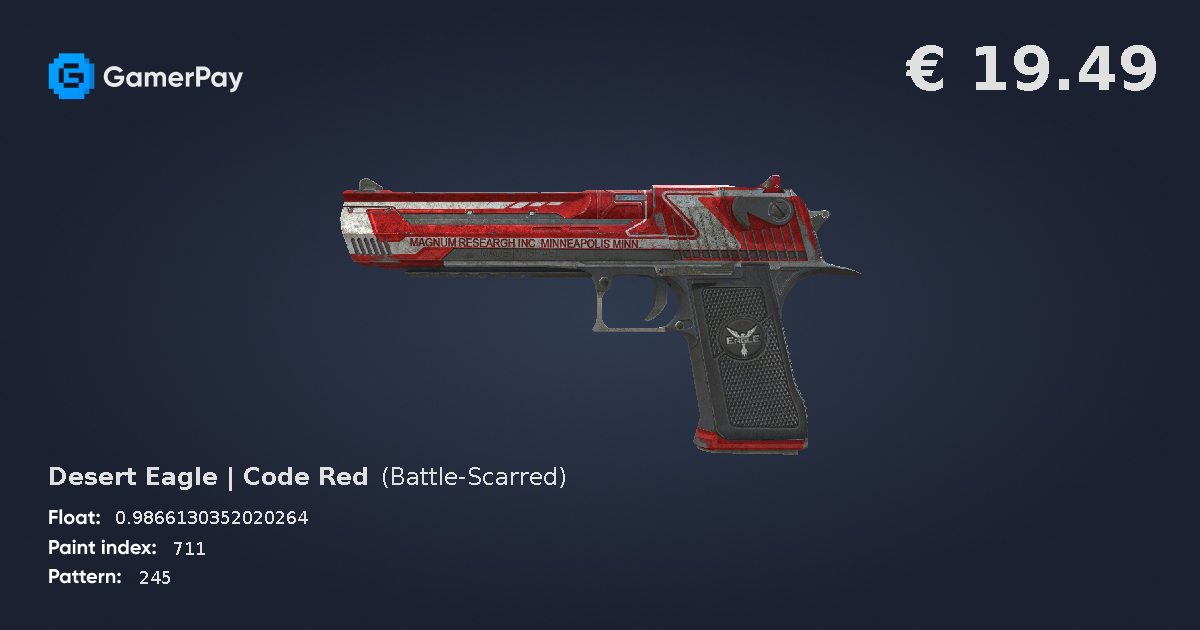 Desert Eagle | Code Red on GamerPay