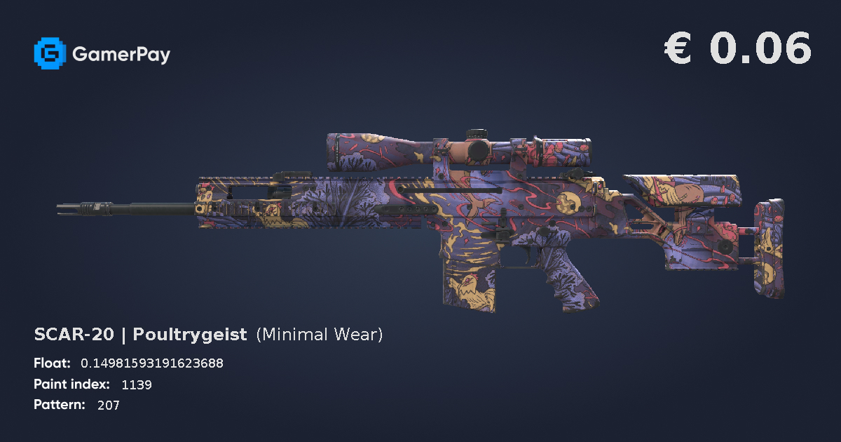 SCAR-20 | Poultrygeist on GamerPay