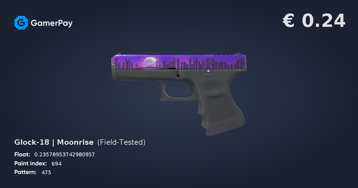 Glock-18 | Moonrise on GamerPay