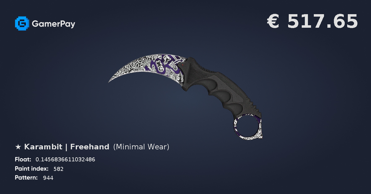 Karambit | Freehand on GamerPay