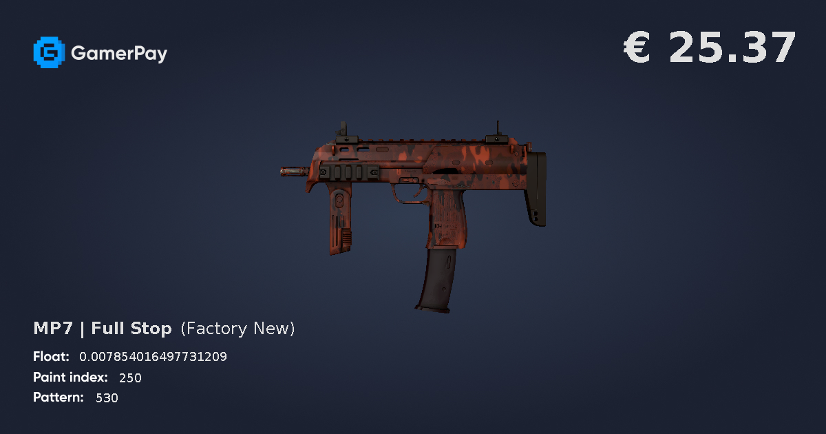MP7 | Full Stop on GamerPay