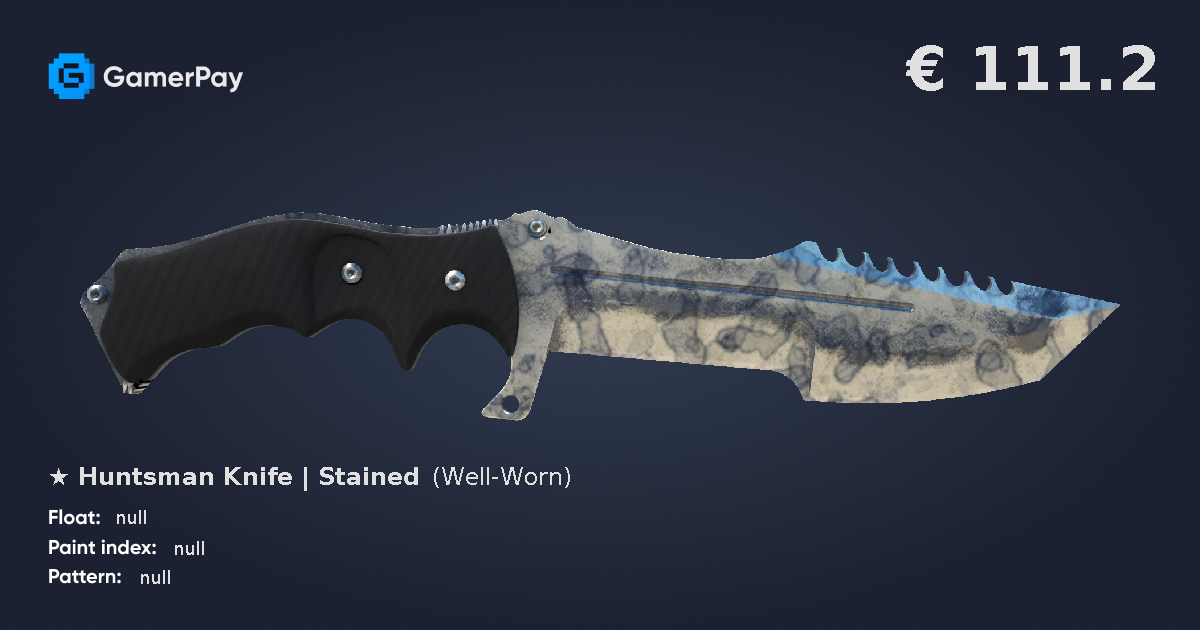 Huntsman Knife | Stained on GamerPay
