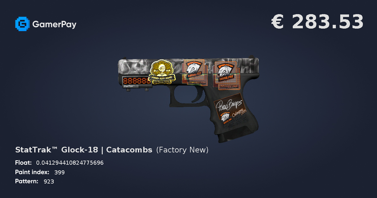 StatTrak™ Glock-18 | Catacombs on GamerPay