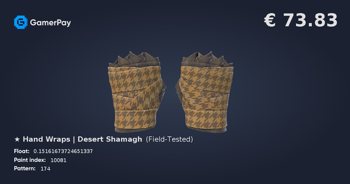 Hand Wraps | Desert Shamagh on GamerPay