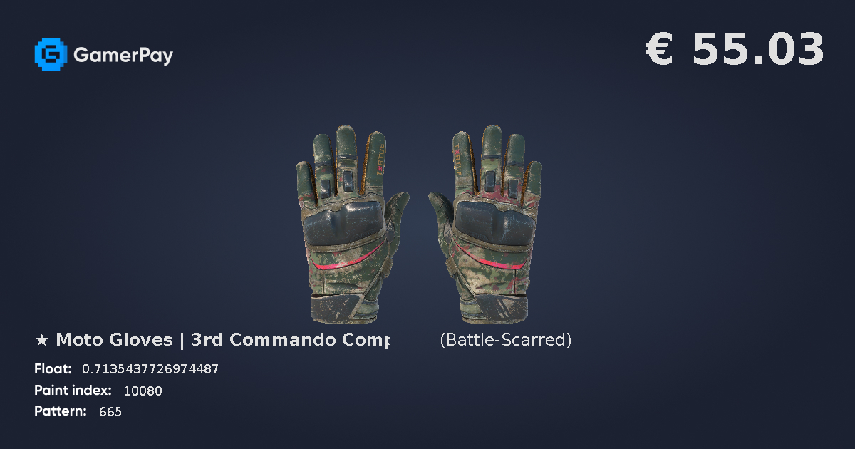 Moto Gloves | 3rd Commando Company on GamerPay