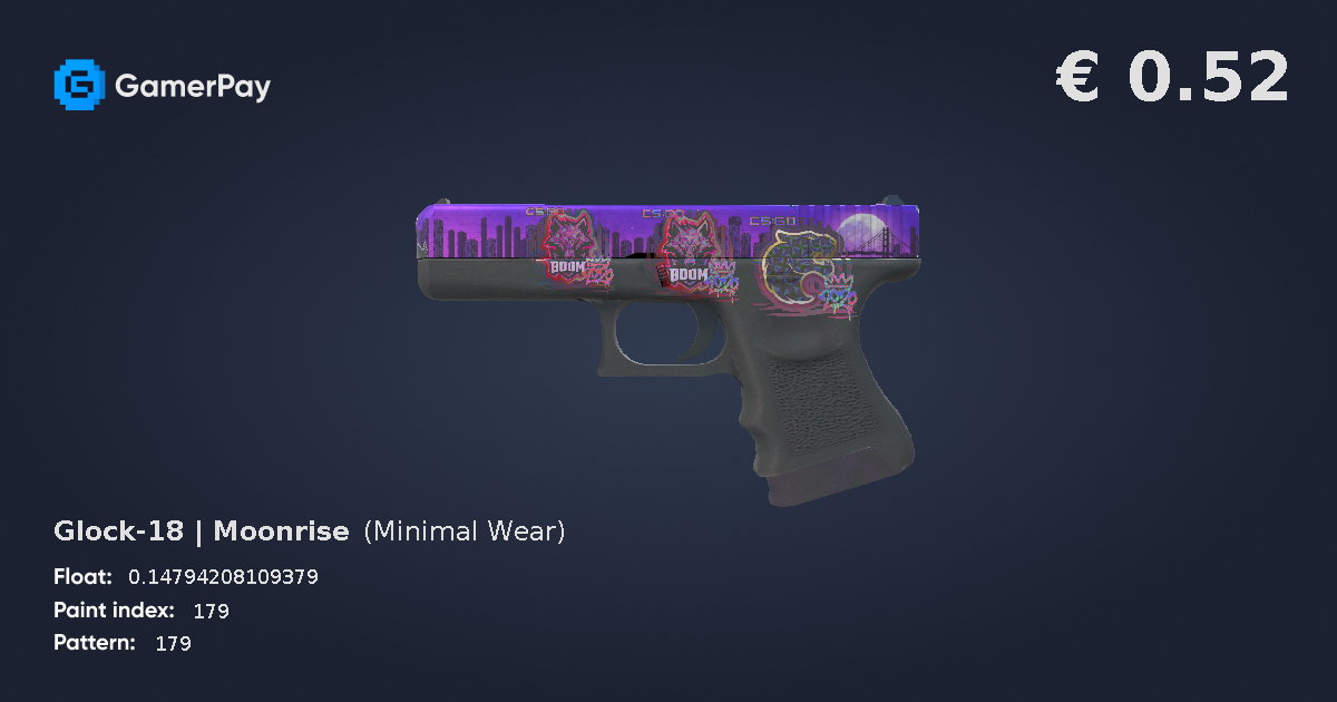 Glock-18 | Moonrise on GamerPay