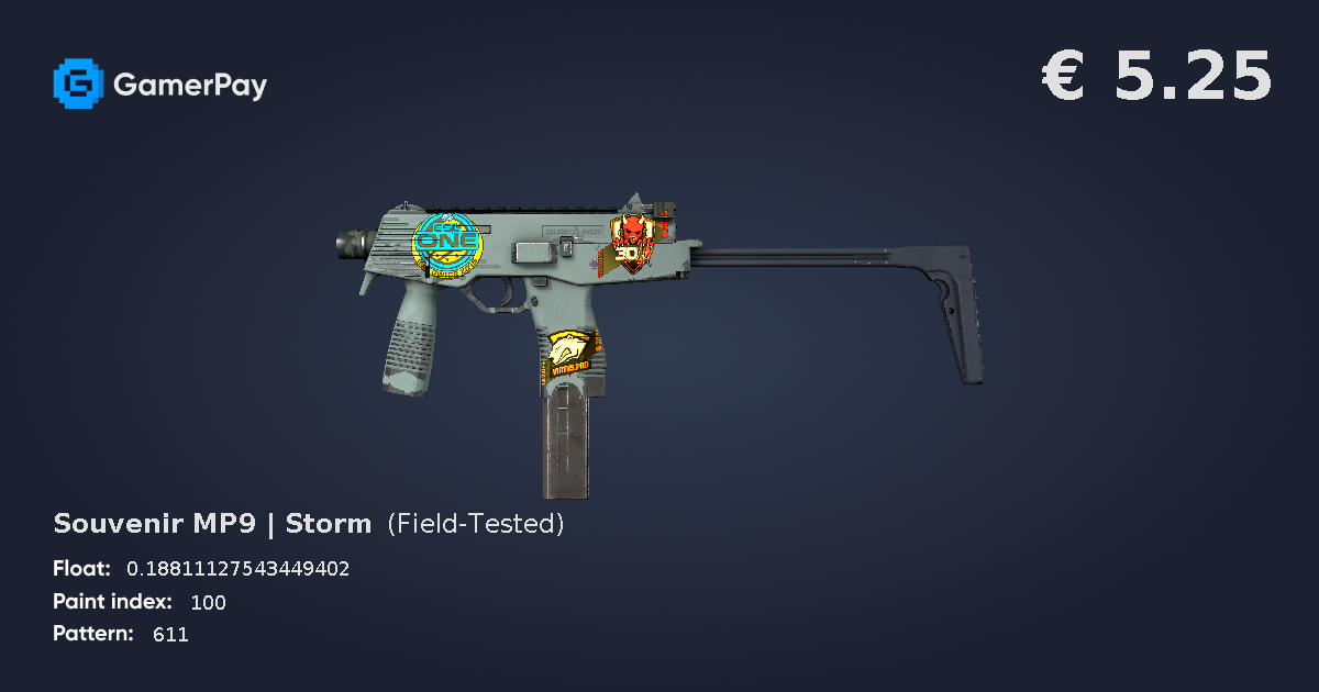 Souvenir MP9 | Storm on GamerPay