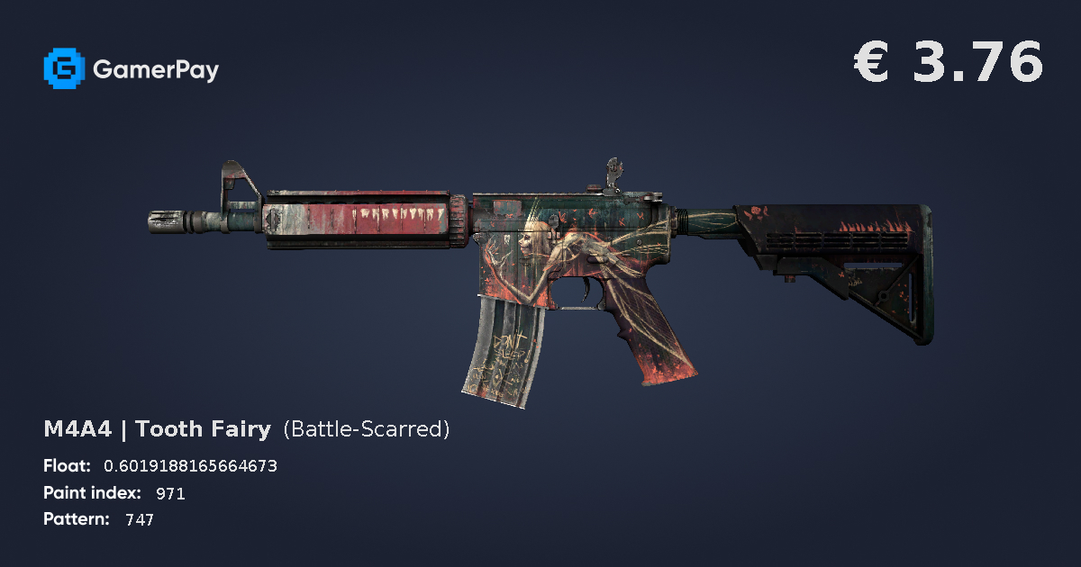 M4A4 | Tooth Fairy on GamerPay