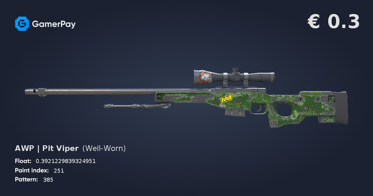 AWP | Pit Viper on GamerPay