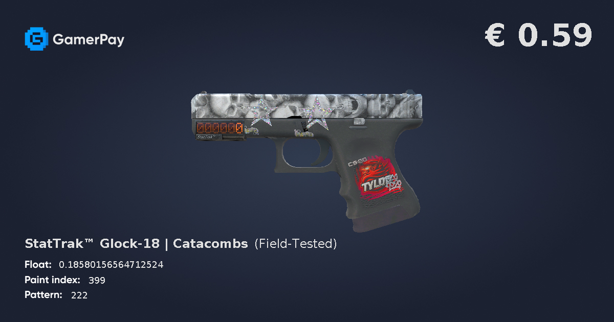 StatTrak™ Glock-18 | Catacombs on GamerPay