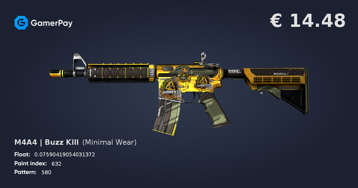 M4A4 | Buzz Kill on GamerPay
