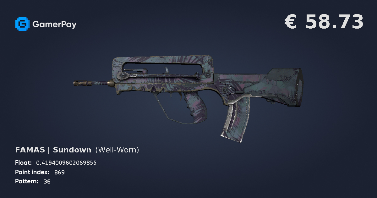 FAMAS | Sundown on GamerPay