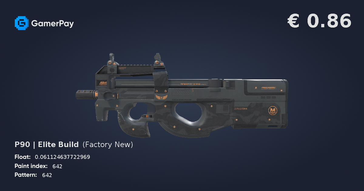 P90 | Elite Build on GamerPay