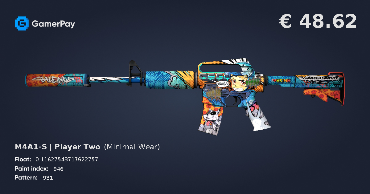 M4A1-S | Player Two on GamerPay