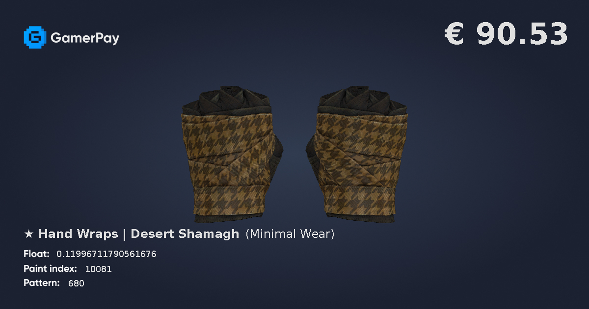 Hand Wraps | Desert Shamagh on GamerPay
