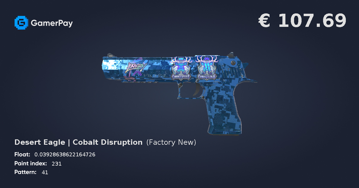 Desert Eagle | Cobalt Disruption on GamerPay