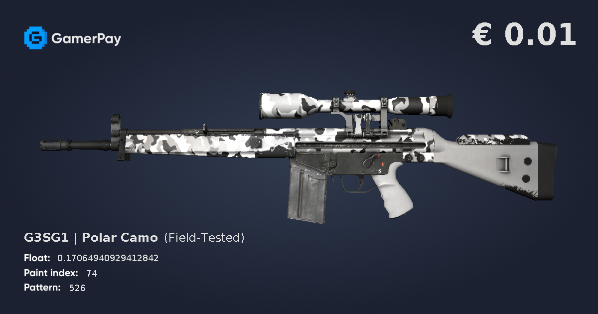 G3SG1 | Polar Camo on GamerPay