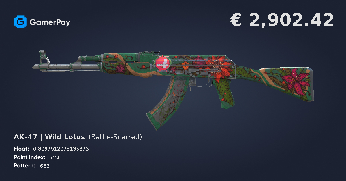 AK-47 | Wild Lotus on GamerPay