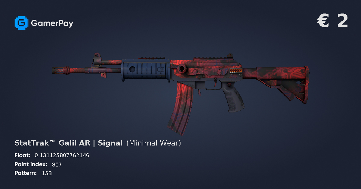 StatTrak™ Galil AR | Signal on GamerPay