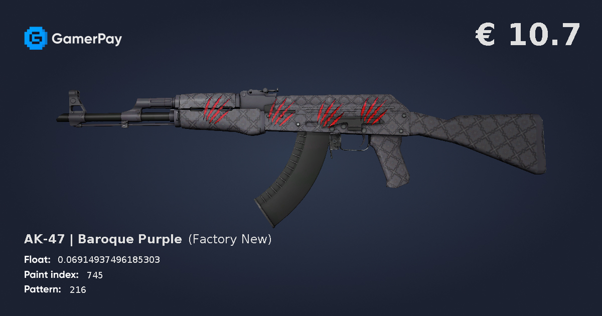 AK-47 | Baroque Purple on GamerPay