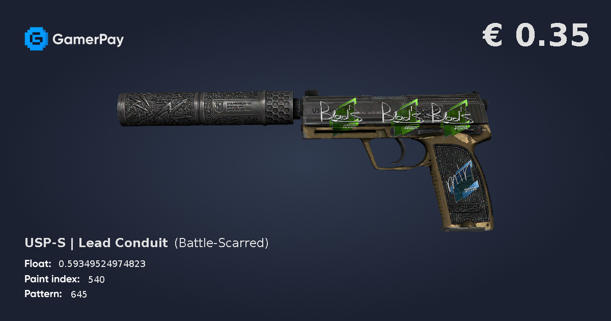 USP-S | Lead Conduit on GamerPay