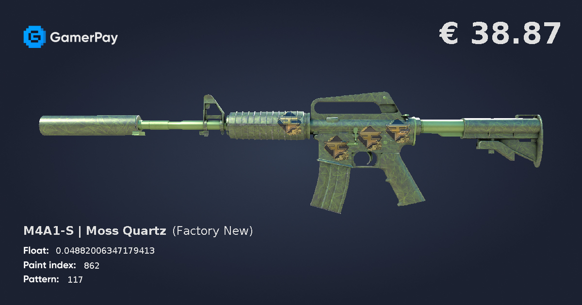 M4A1-S | Moss Quartz on GamerPay