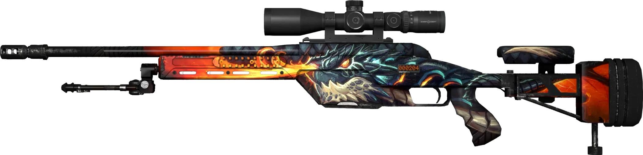 StatTrak™ SSG 08 | Dragonfire on GamerPay