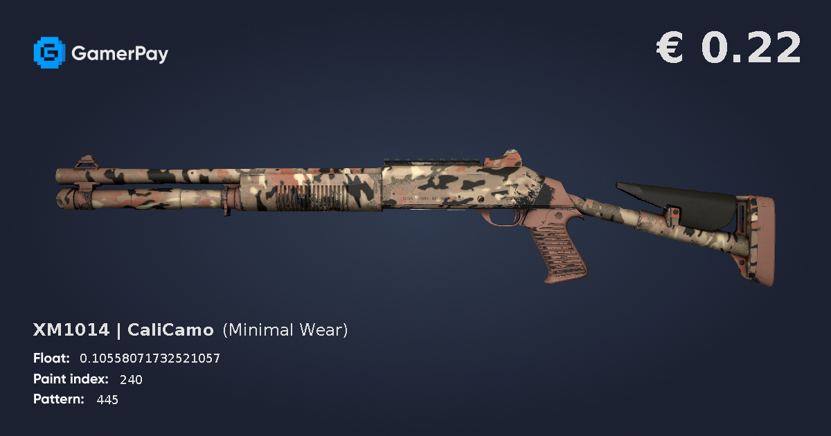 XM1014 | CaliCamo on GamerPay