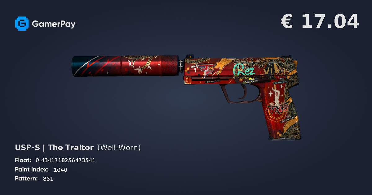 USP-S | The Traitor on GamerPay