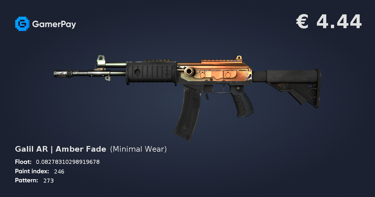 Galil AR | Amber Fade on GamerPay
