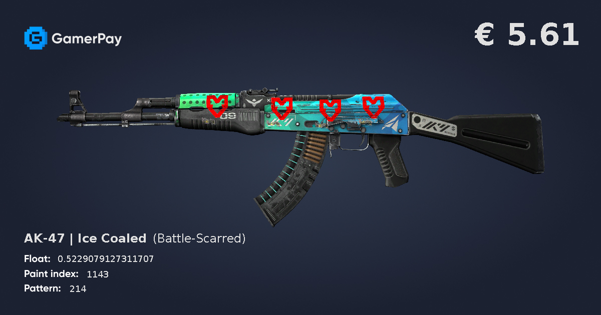 AK-47 | Ice Coaled on GamerPay