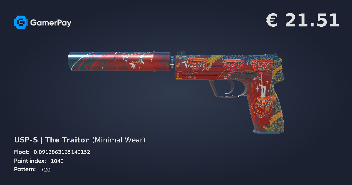 USP-S | The Traitor on GamerPay