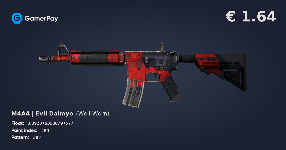 M4A4 | Evil Daimyo on GamerPay