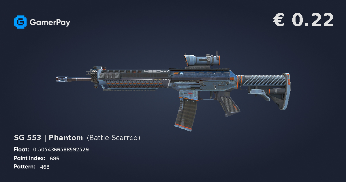 SG 553 | Phantom on GamerPay