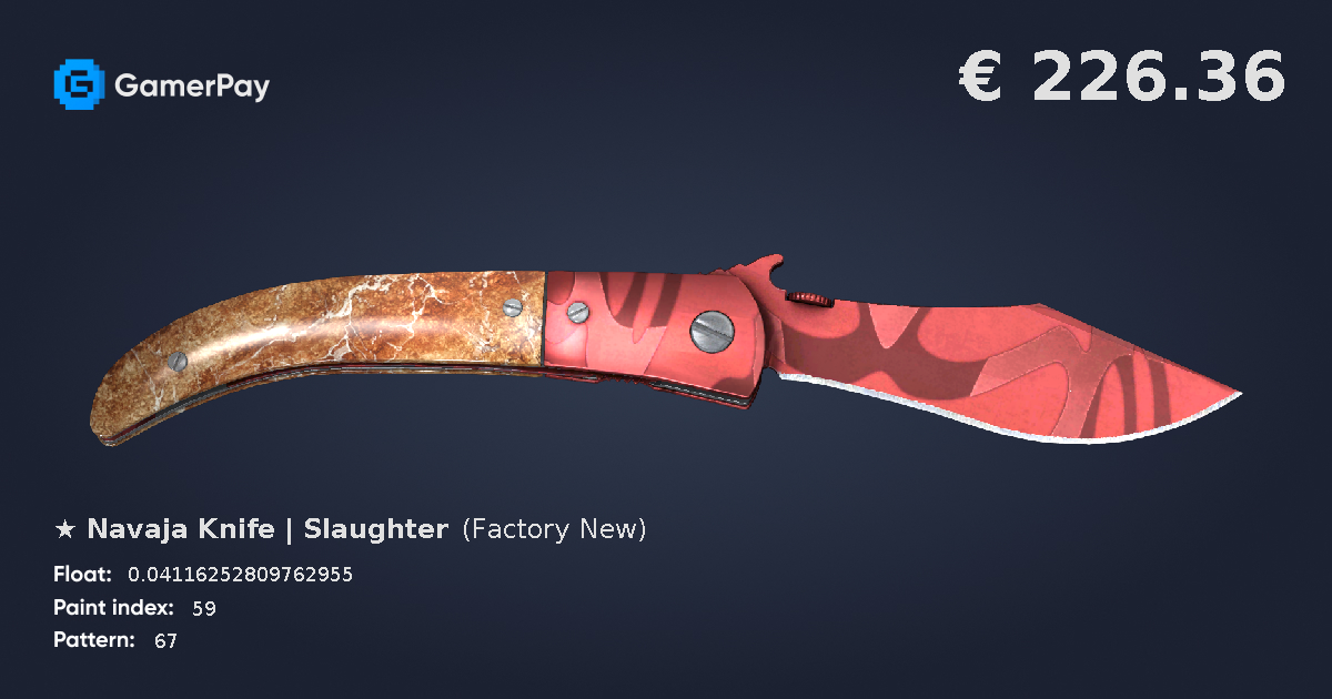 Navaja Knife | Slaughter on GamerPay