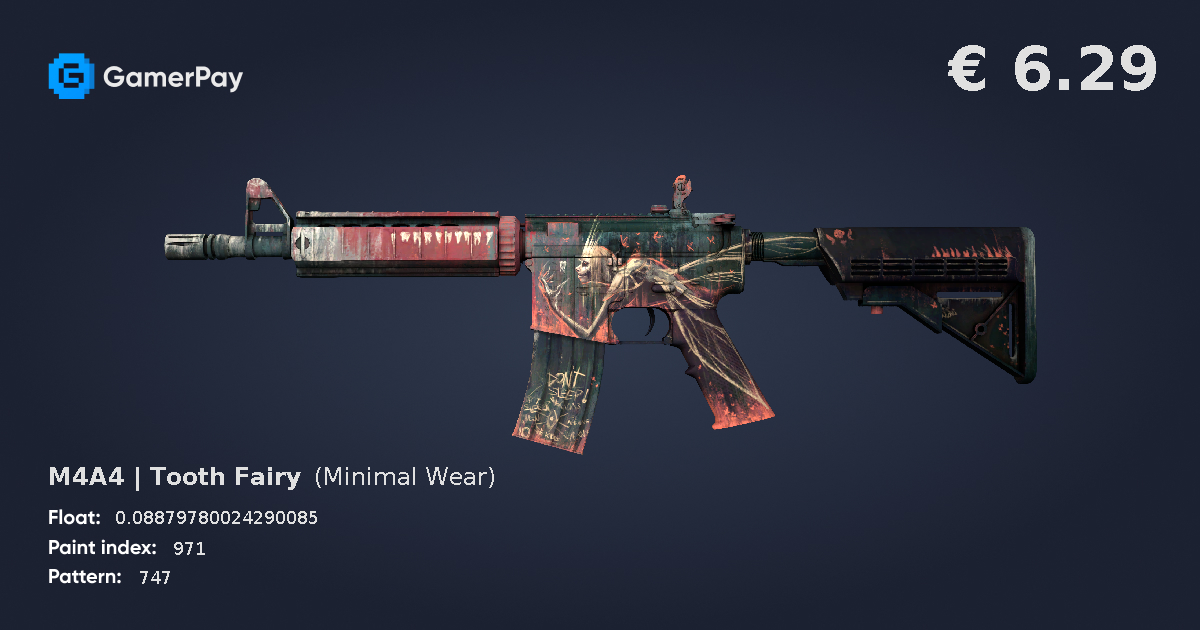 M4A4 | Tooth Fairy on GamerPay