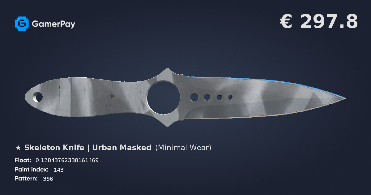 Skeleton Knife | Urban Masked on GamerPay