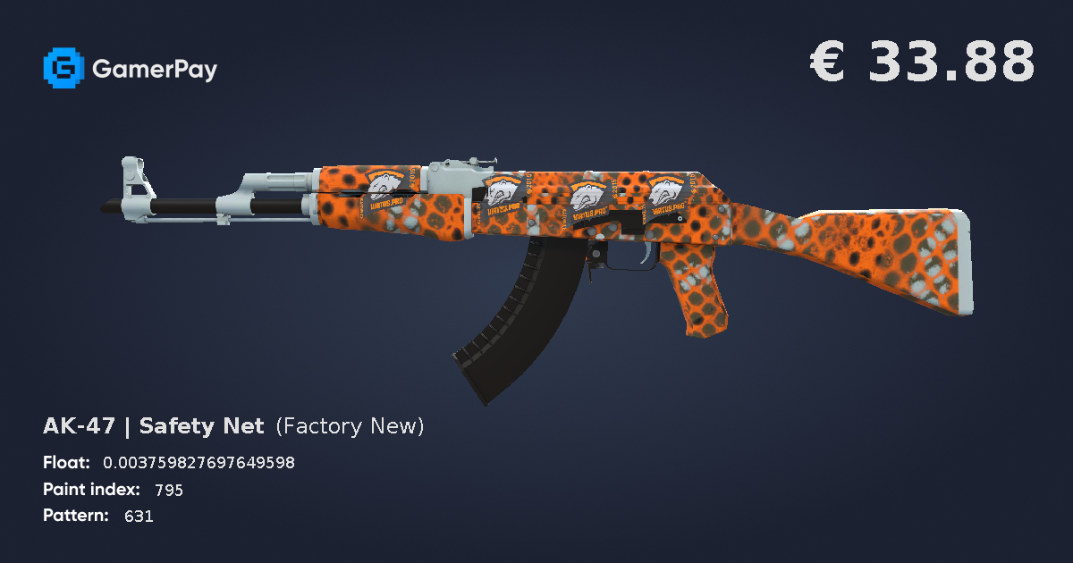 AK-47 | Safety Net on GamerPay