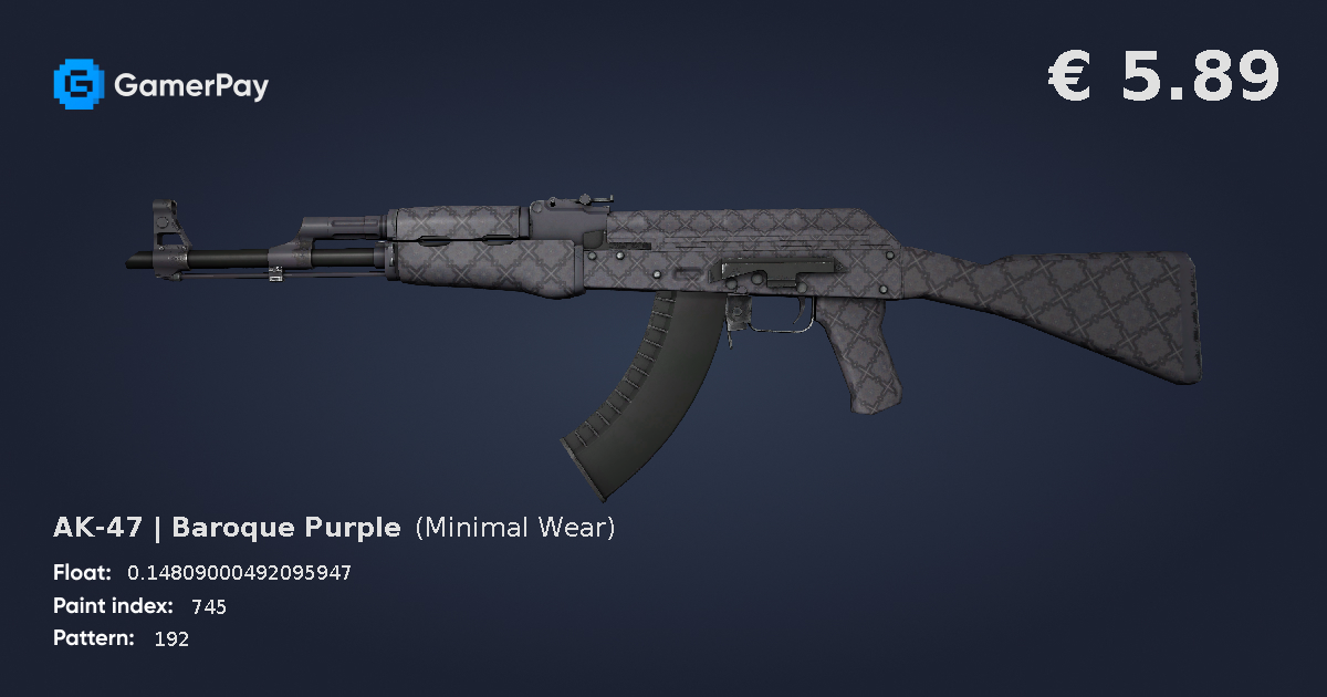 AK-47 | Baroque Purple on GamerPay