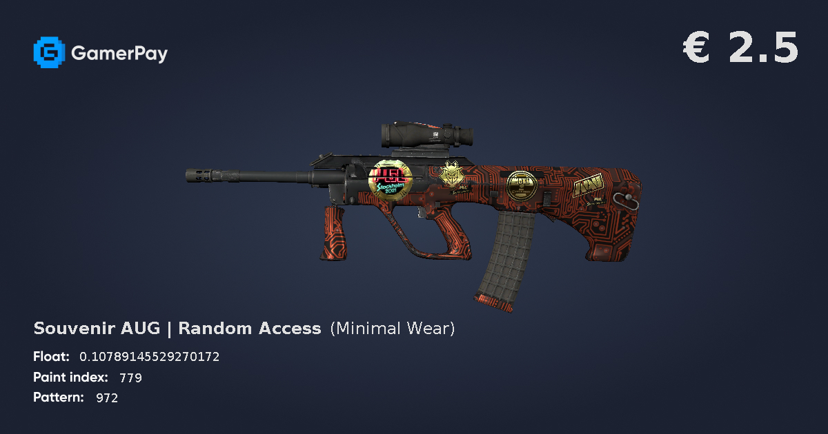 Souvenir AUG | Random Access on GamerPay