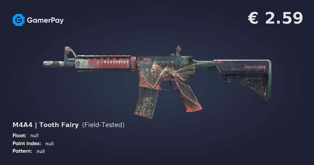 M4A4 | Tooth Fairy on GamerPay