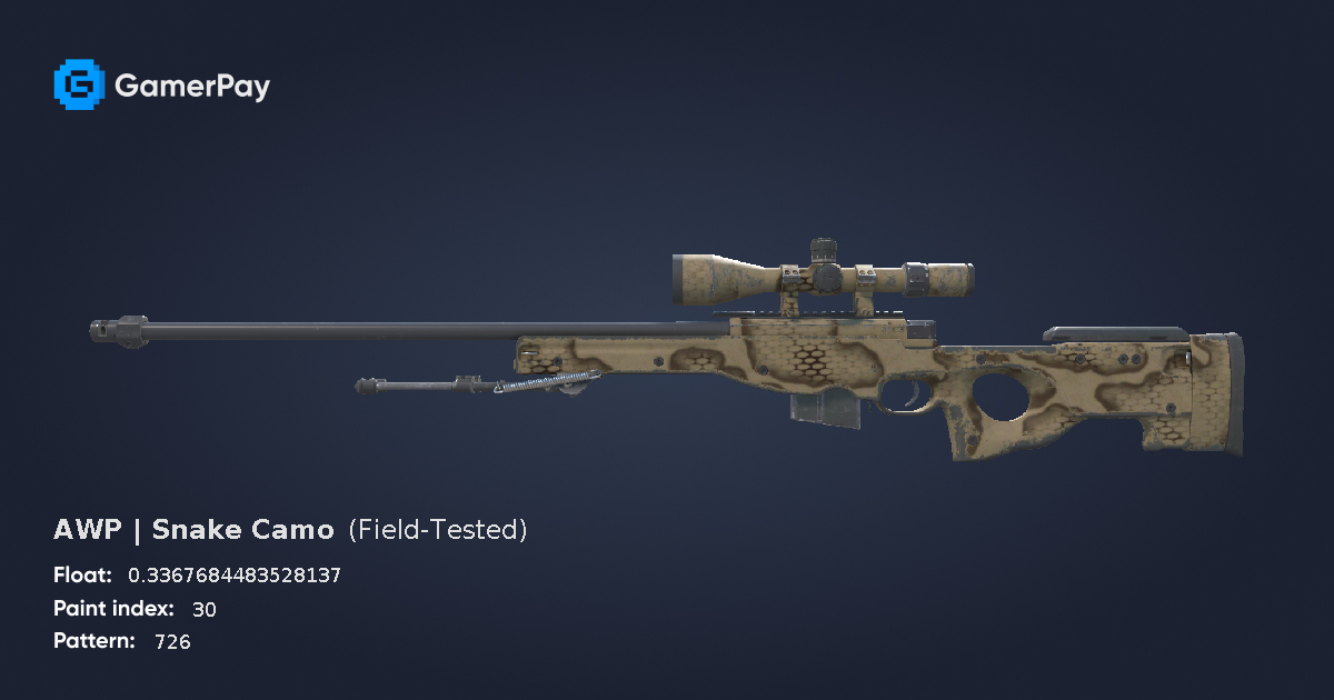 AWP | Snake Camo on GamerPay