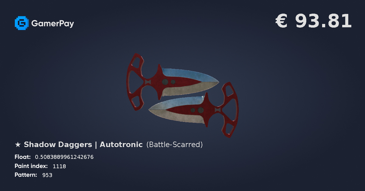 Shadow Daggers | Autotronic on GamerPay