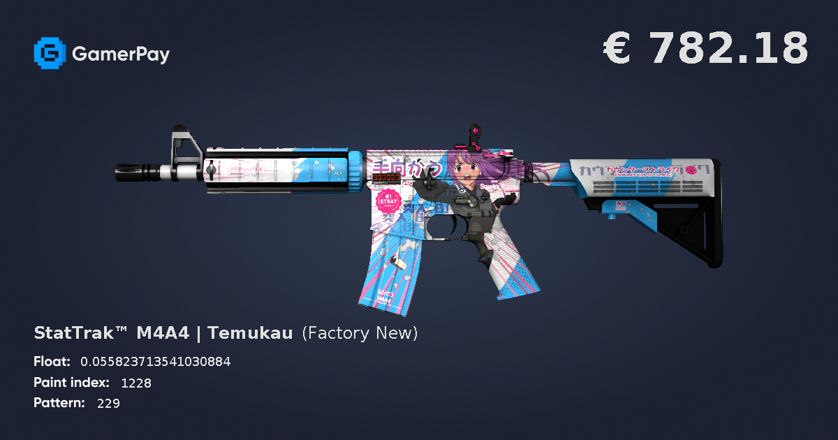 StatTrak™ M4A4 | Temukau on GamerPay