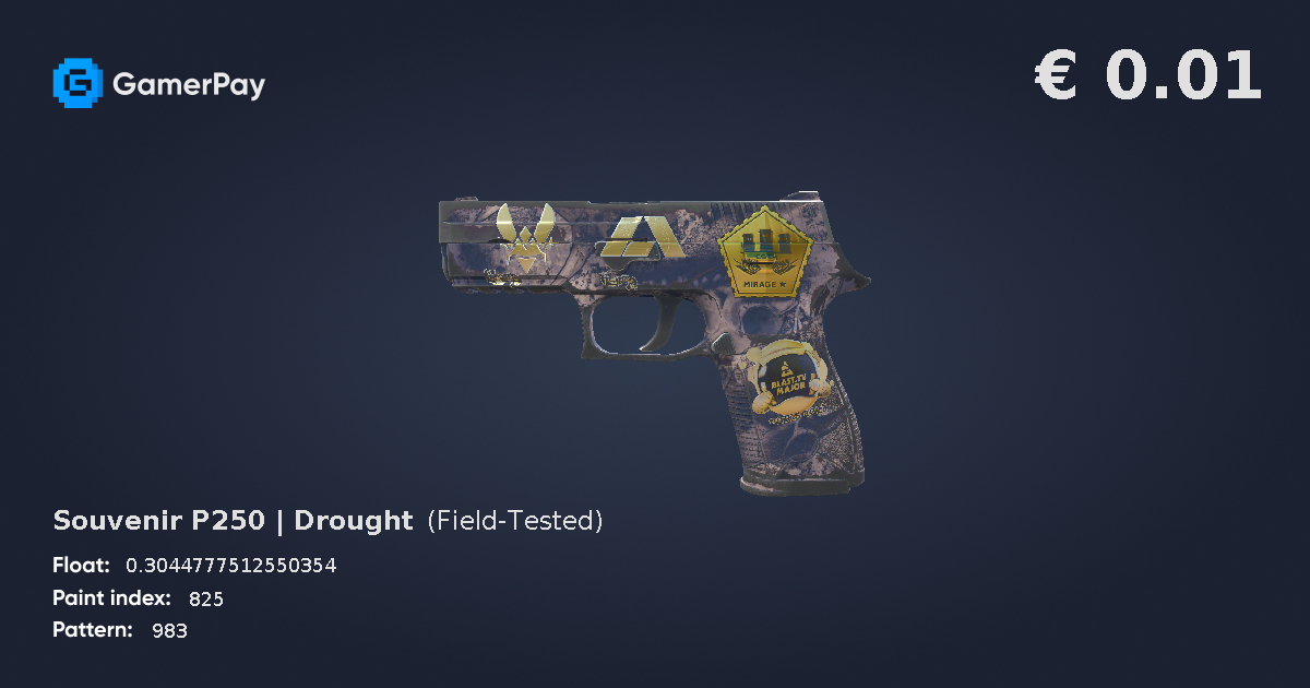 Souvenir P250 | Drought on GamerPay
