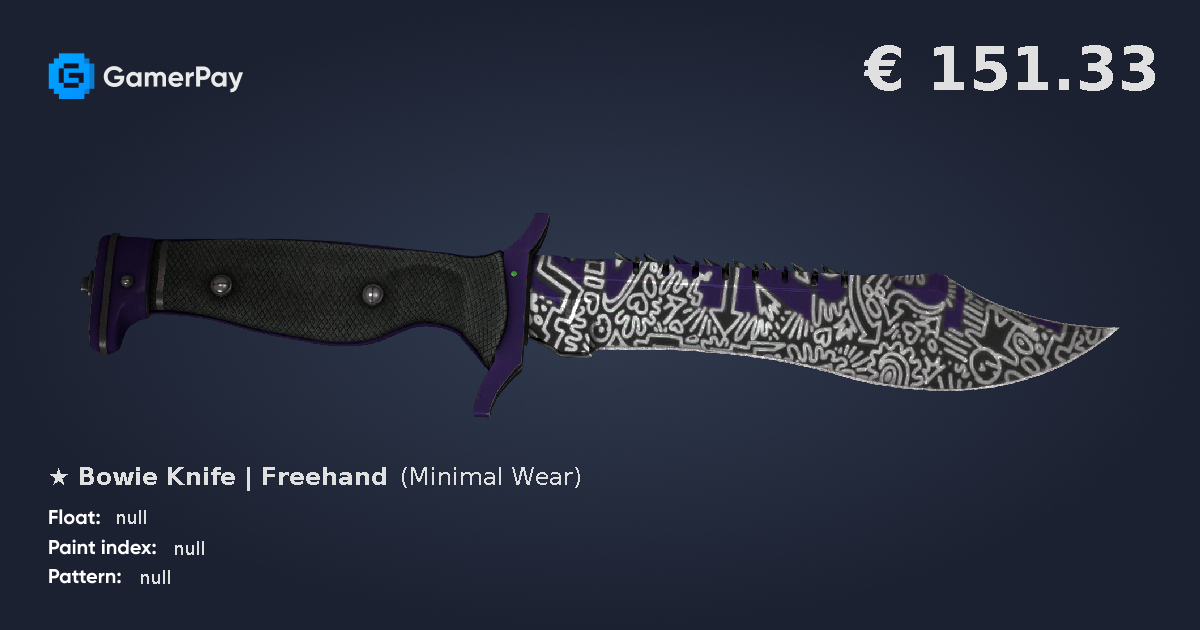 Bowie Knife | Freehand on GamerPay